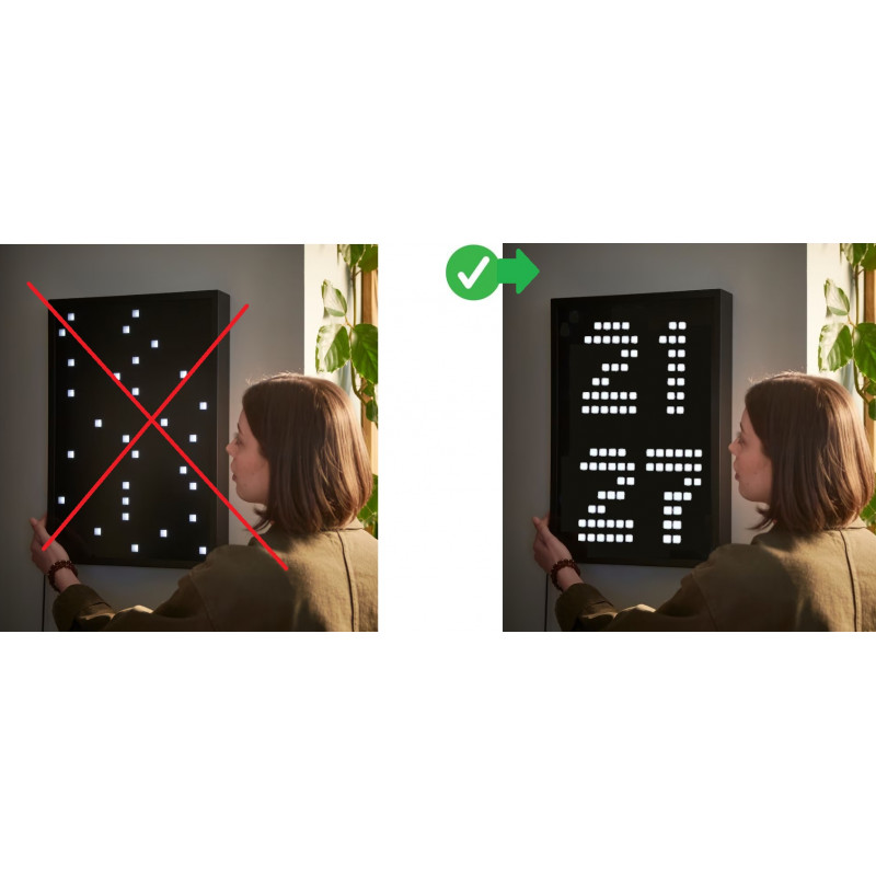 IKEA OBEGRÄNSAD LAMPARA PARED CONVERTIDA